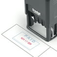 Trodat Printy 4750 Date Stamp with English Message Paid – Self Inking, Red Ink Date and Blue Ink ...