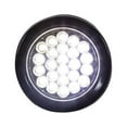 Buyers SL41AR 4" Round Amber Emergency LED Strobe 12-24V Dual Flash ...
