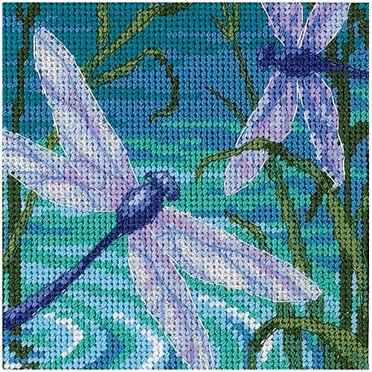 Dimensions Mini Needlepoint Kit, Dragon Lily - Walmart.com