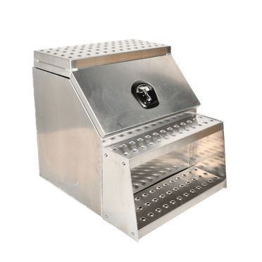 Northern Tool + Equipment Wide Truck Toolbox, Aluminum, Diamond Plate ...