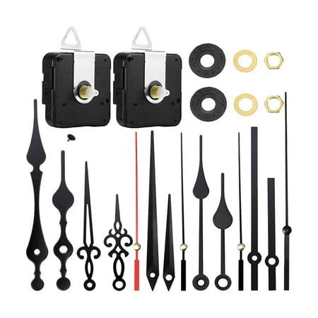 Clock Movement Wall Clocks Replacement Silent Sweep Repair w/ Hands ...