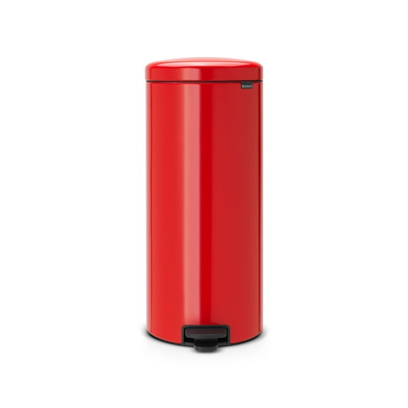 Red Trash Can