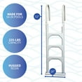 Aluminum/Resin In-Pool Ladder for Above Ground Pools - Walmart.com
