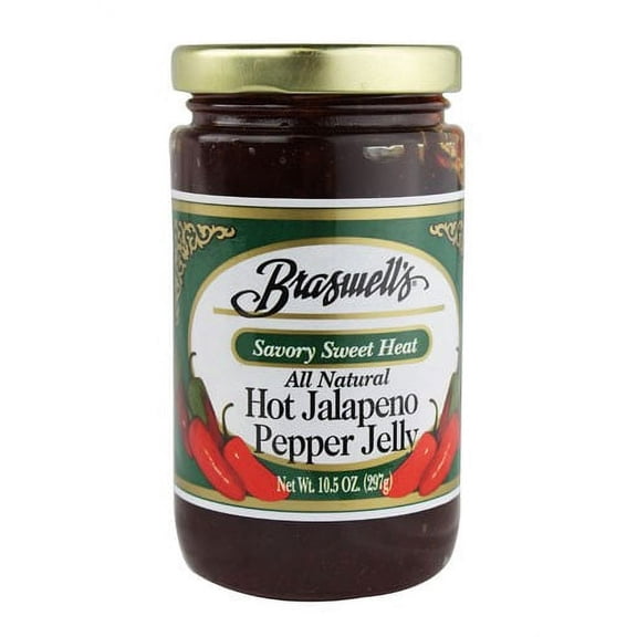 Braswell's Hot Sweet Spicy Jalapeno Pepper Jelly, 10.5 Ounce (Pack of 6 ...