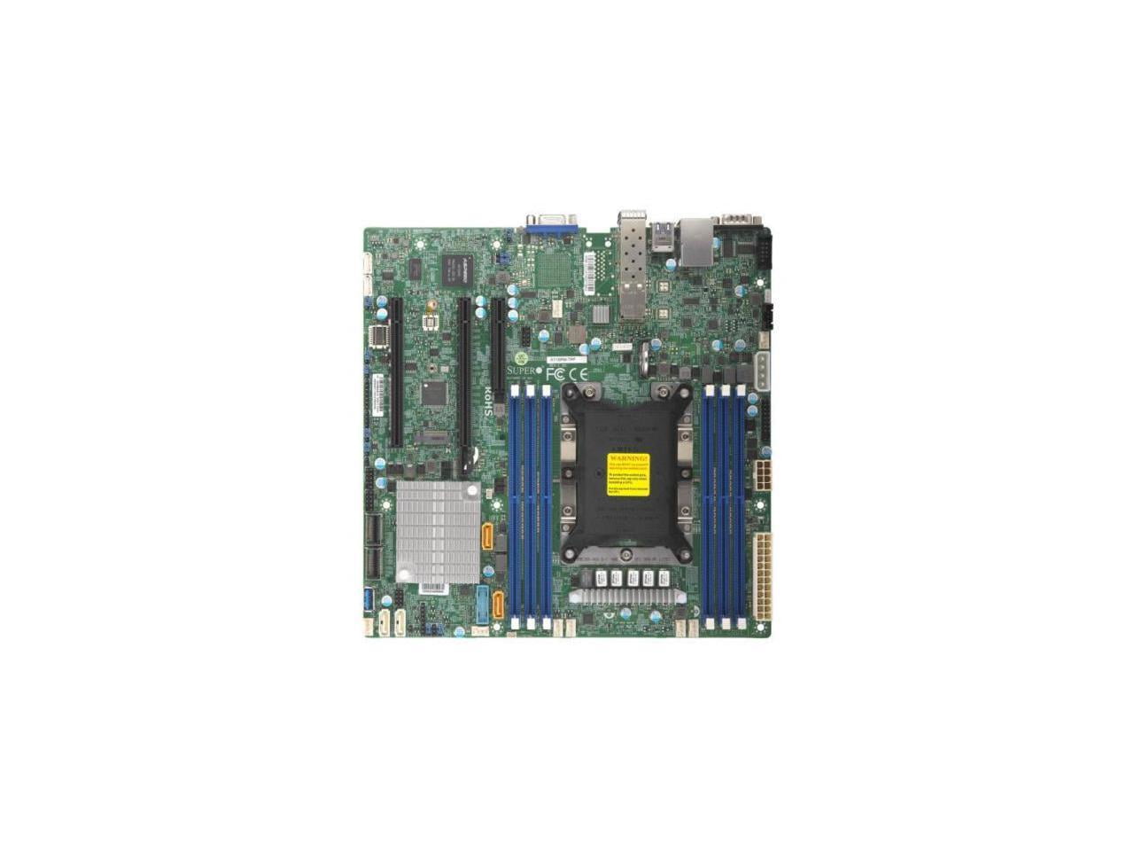 Supermicro Motherboard X11SPM-TPF Xeon Single Socket S3647 C622 Max.768GB PCI Express ATX (MBD ...