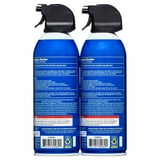 Onn+ Electronics Duster Compressed Gas Cleaner 10 oz, 2-Pack for Dust ...