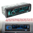 AI Voice Control Bluetooth Stereo Radio Car MP3 Player Positioning to ...