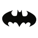 Officially Licensed Originals: Batman, Embroidered Iron-on Rayon Patch ...