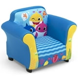 Delta Children's Toddler's Baby Shark Upholstered Chair for Kids ...
