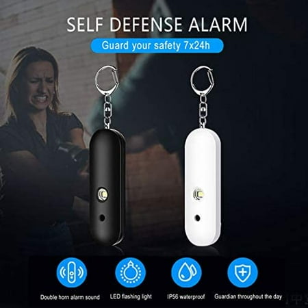 Safe Sound Personal Alarm Siren, Pack of 2 130DB Emergency Self-Defense ...