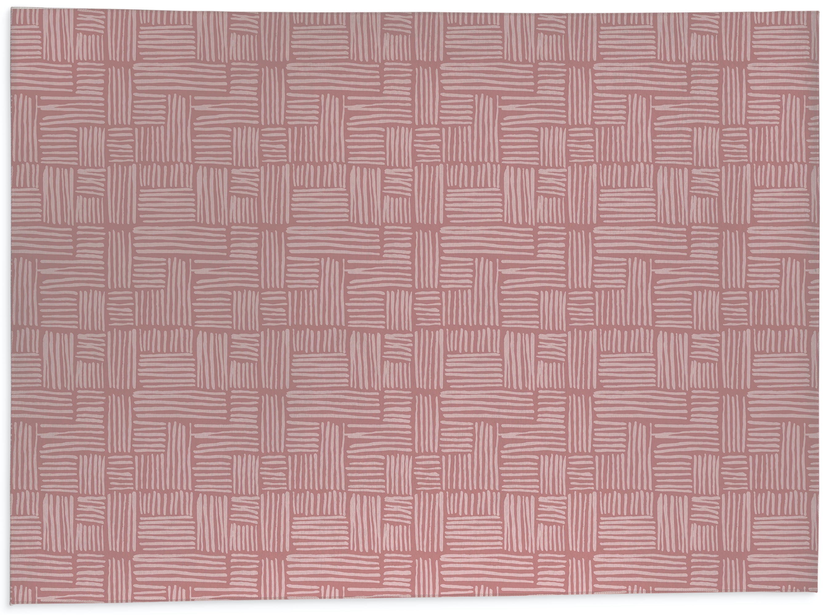 Rails Dusty Rose Kitchen Mat by Kavka Designs - Walmart.com