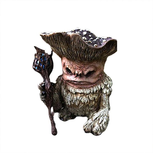 Mushroom Collectible Figurine Resin Monster Statue for Home Garden ...