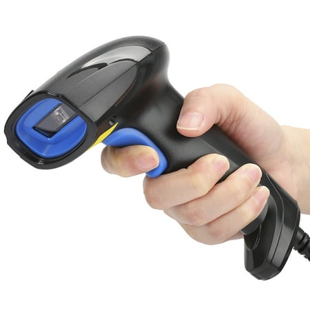 Non-slip Ergonomic Handle Automatic Continuous Scan 1D Code Scanner ...