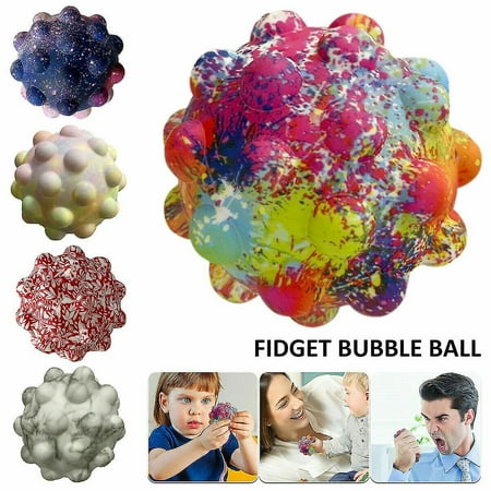 Popper Stress Fidget Balls 3d Pop On It Bubbles Sensory Toys For ...