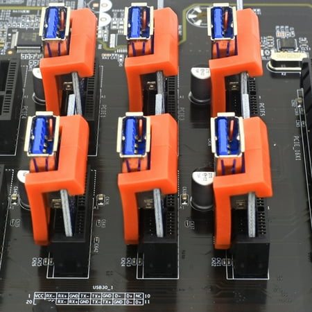 Mymisisa 10pcs PCIE Cable Mount Locker Vertical Mount Locker PCI-E ...