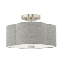 Livex Lighting - Kalmar - 2 Light Flush Mount in New Traditional Style ...