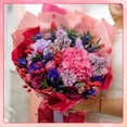 60 Sheets Tissue Paper for Gift Bags, Mixed Pink Wrapping Bulk ...