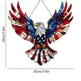 Eespoir Americans Flag FreeBird Sunlight Catcher, Colorful Window ...
