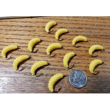 50/100Pcs Silicone Red Worm Soft Lures Earthworm Rubber Baits Car1 ...