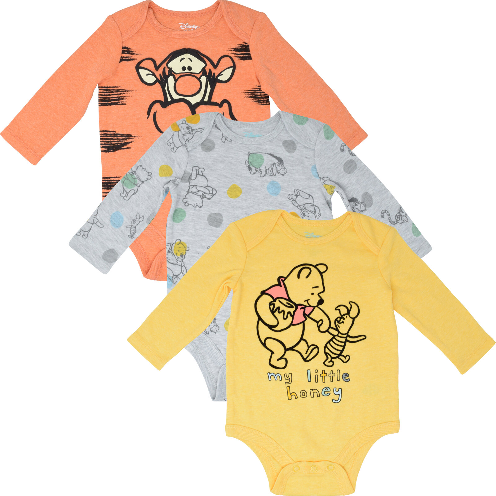 Disney Winnie the Pooh Tigger Newborn Baby Boys Bodysuits and Pants ...