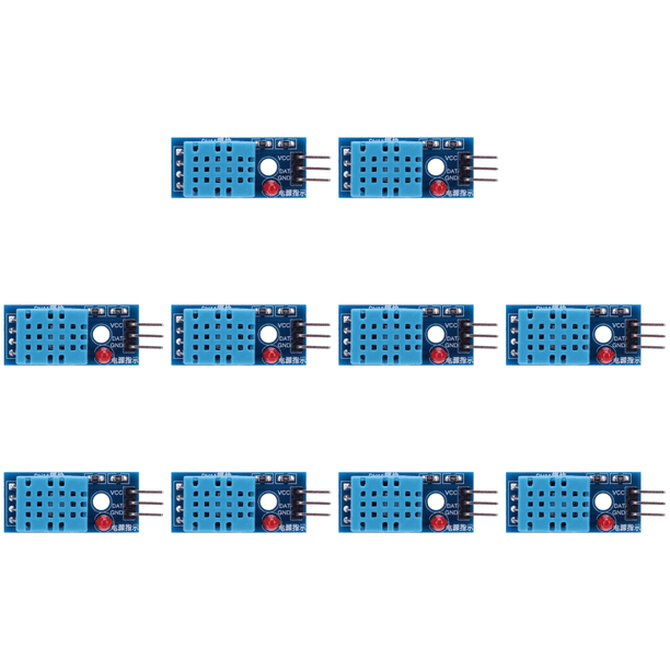 Peggybuy 3.3V-5V DHT11 Sensor Module DHT11 Digital Humidity Sensor 3 ...
