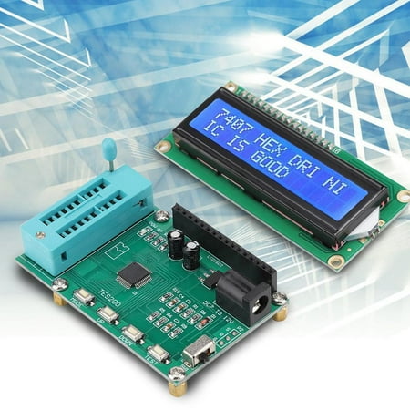 Tbest LC Logic Gate Tester Test Meter, IC Tester, For 40 Series For ...