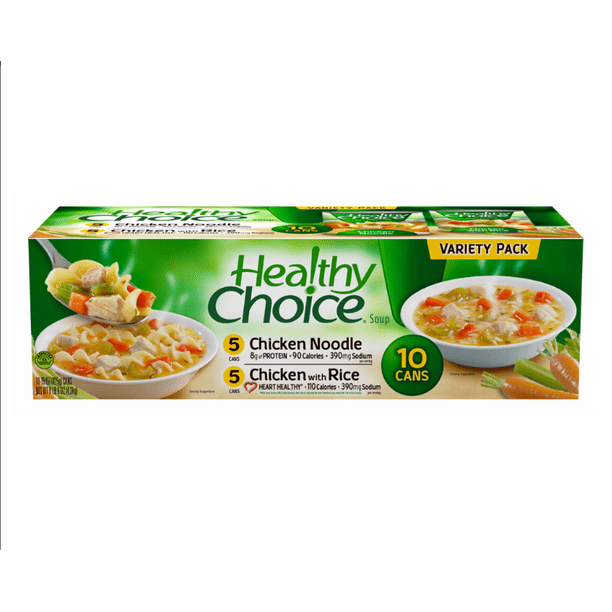 Healthy Choice Variety Pack Soup, 10 pk./15 oz. - Walmart.com - Walmart.com