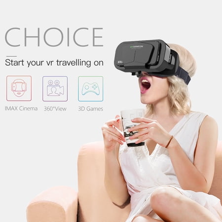 Coiry VRSHINECON G10 IMAX VR Headset 360 Degree Panoramic 3D Virtual ...