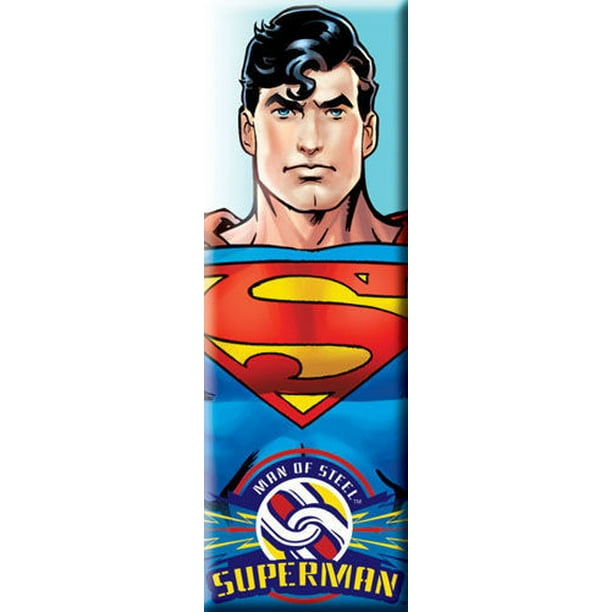 Superman Man of Steel Refrigerator Magnet - Walmart.com