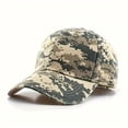 4 camouflage sports baseball caps, outdoor sun hats suitable for ...