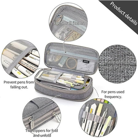 Big Capacity Pencil Pen Case Office College School Large Storage High ...