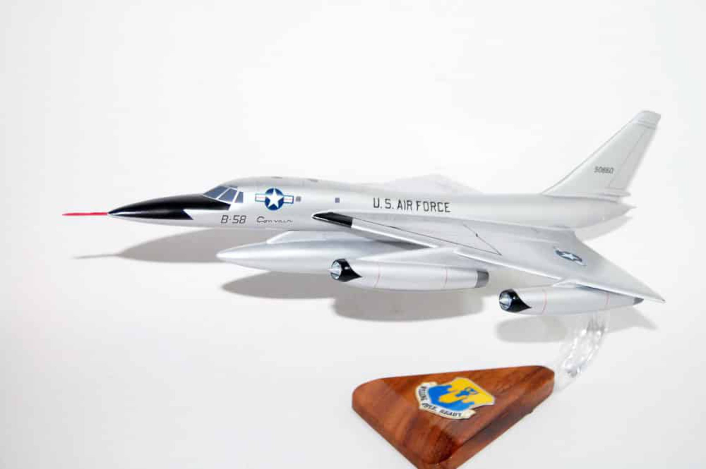 43rd Bombardment Wing B-58 Hustler Model, Convair, Strategic Bomber, 1/ ...