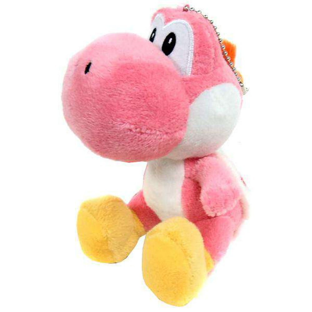 Sanei - Super Mario Bros Yoshi Plush Keychain [Pink] - Walmart.com ...