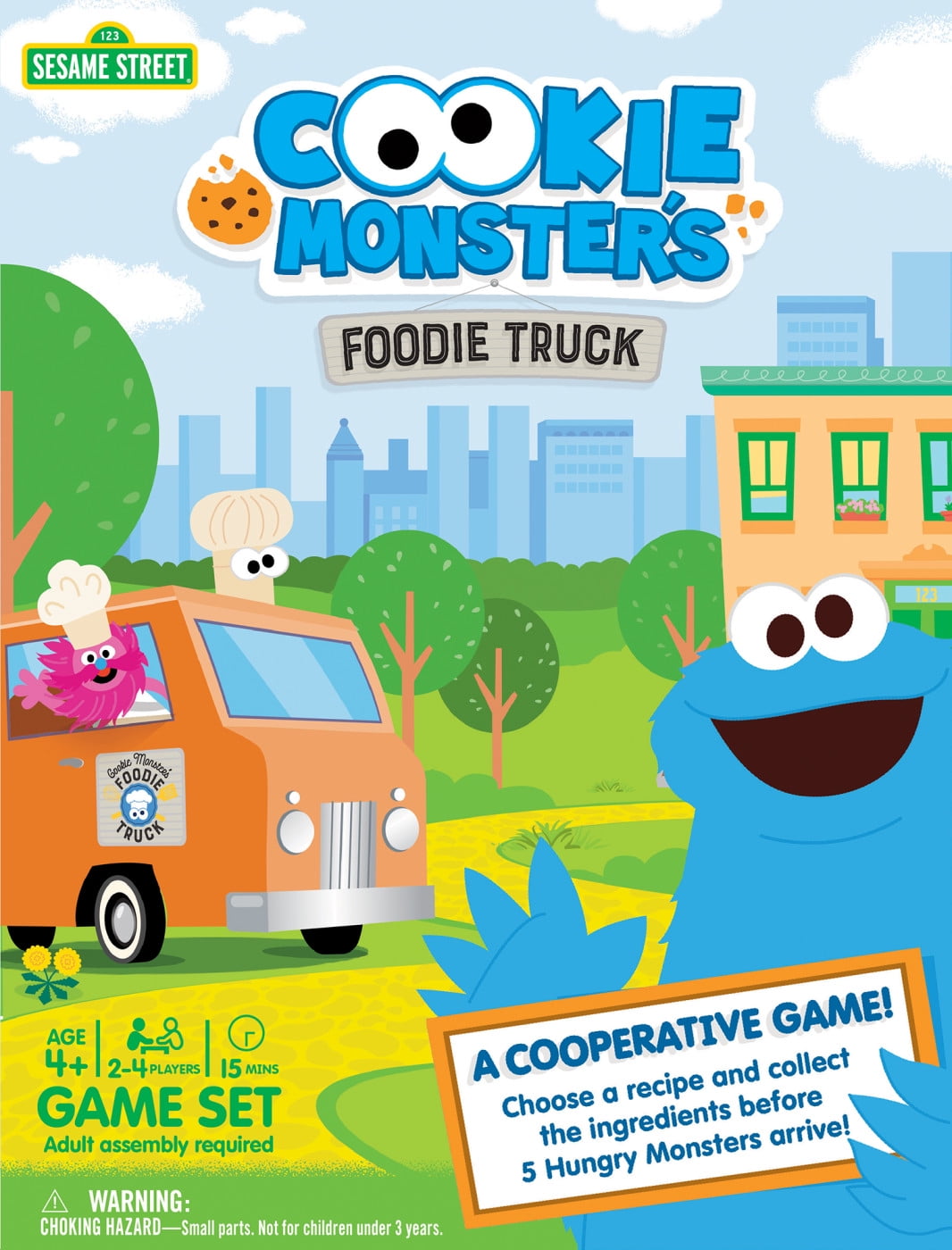 MasterPieces Kids Games - Sesame Street Cookie Monster Matching Game ...