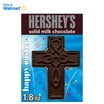 Hershey's Solid Milk Chocolate Cross, Kosher Easter Candy, Gift Box 1.8 oz - Walmart.com