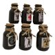 Pack Of 6 Ceramic Magic Voodoo Apothecary Mad Doctor Potion Bottles Props - Walmart.com