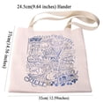 Funny Tv Show Tote Bag Large Reusable Grocery Tv Show Merchandise ...