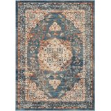 Well Woven Tikal Mariya Blue Vintage Medallion Persian 7'10" x 9'10 ...