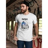 NASA Nasa Spaceman Helmet Galaxy T-Shirt Men -NASA Designs, Male Small ...