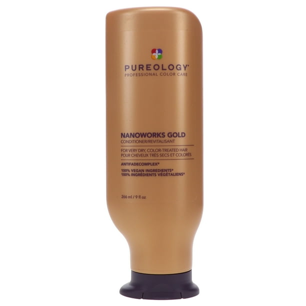 Pureology Nanoworks Gold Conditioner 9 oz - Walmart.com