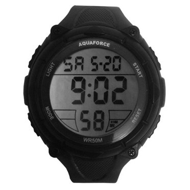 50-002 Multi Function Digital Watch with Black Dial - Walmart.com