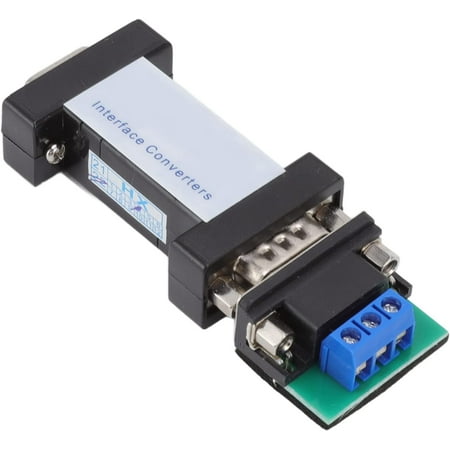 RS232 to RS485 Serial Communication Data Converter Adapter, Bidirectional Interface ABS RS232 to ...