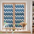 Abstract Gradient Blue Ocean Waves Window Privacy Film, Rainbow Film ...