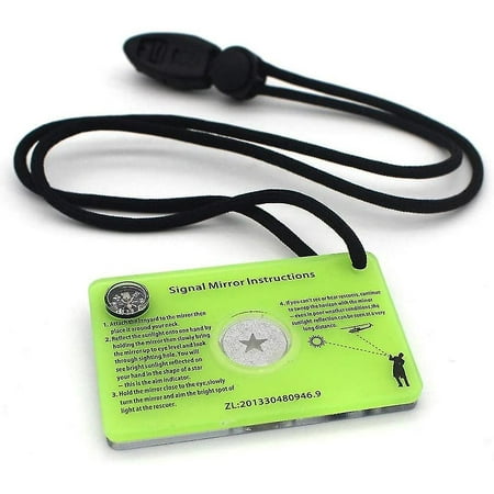 Signal Mirror Survival Reflective Mirror,outdoor Survival Signal Mirror ...