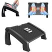 VIVO Black Ergonomic Height Adjustable Standing Foot Rest Relief ...