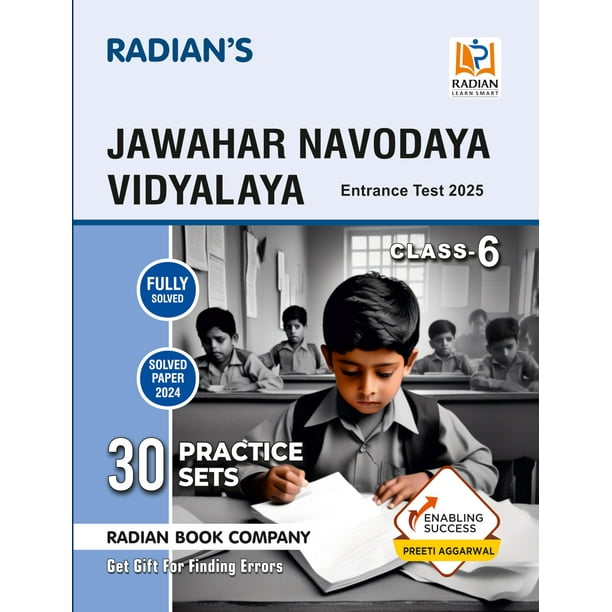 Jawahar Navodaya Vidyalaya (Jnv) Practice Set With Latest Solved Paper ...