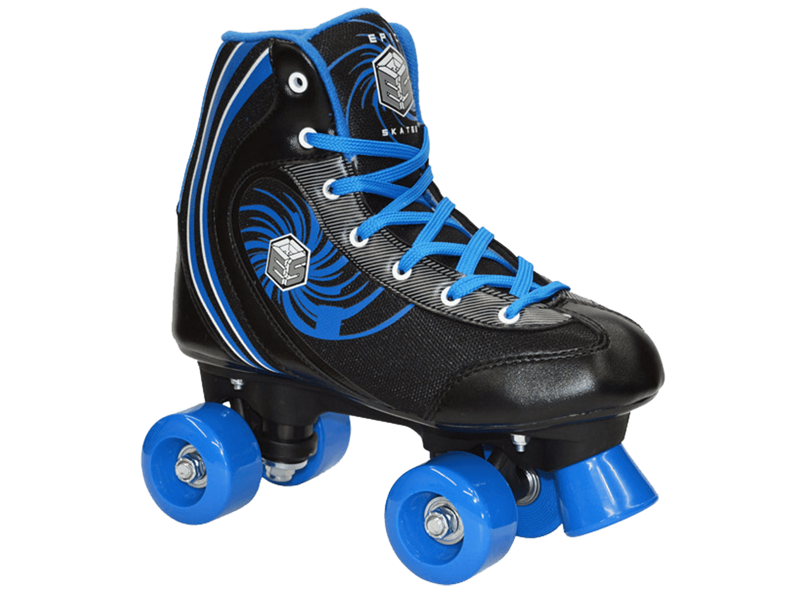 Cool Blue Roller Skates