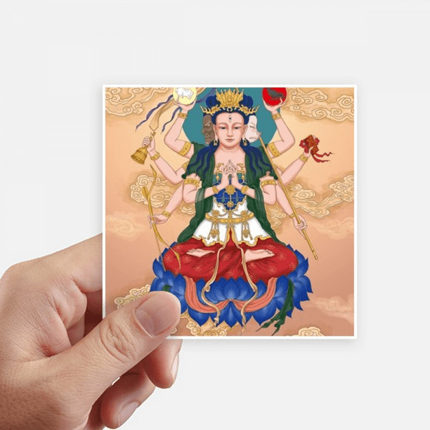 Dao God Chinese Sticker Square Waterproof Stickers Wallpaper Car Decal ...