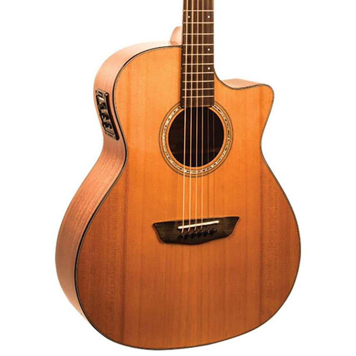Washburn Woodline G110SWCE Acoustic-Electric Guitar - Walmart.com