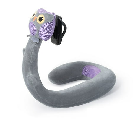 2-in-1 U-shaped Pillow Phone Holder Soft Hanging Neck Lazy Bracket Cute ...
